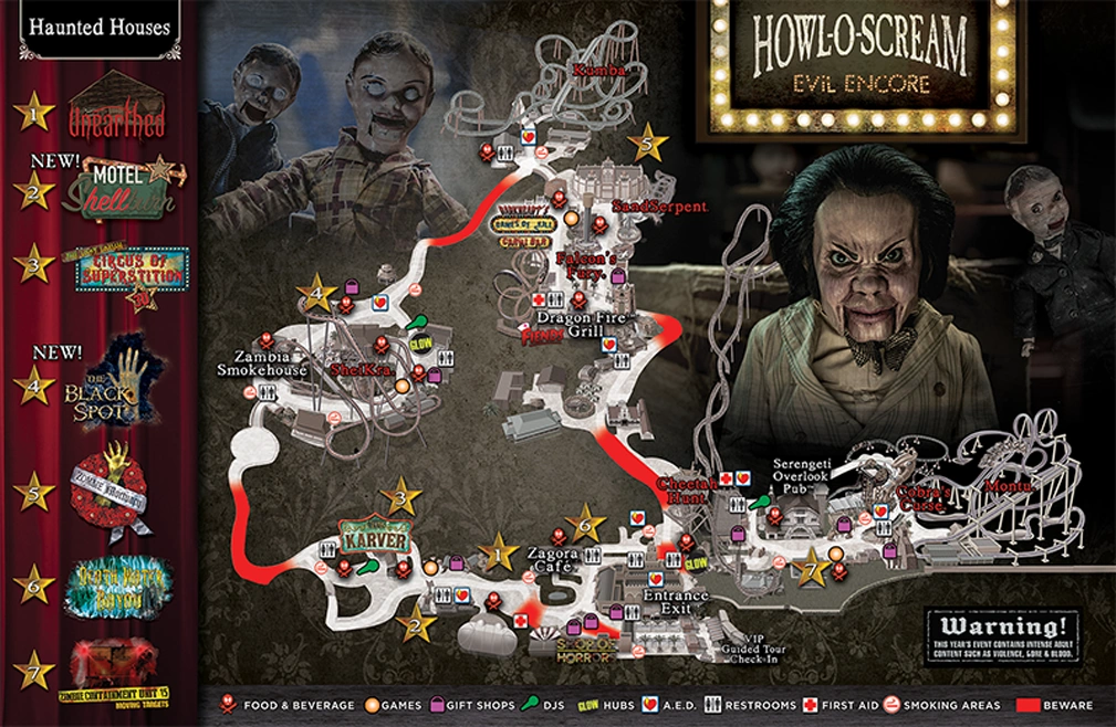 Howl-O-Scream 2016 (Tampa) | Howl-O-Scream Wiki | Fandom