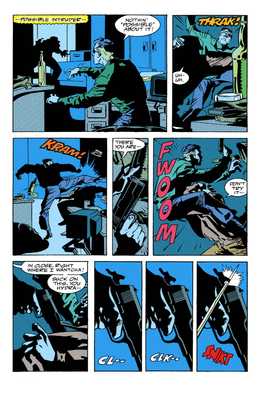 User blog:HowStrongIs/Wolverine Blocks a Gun Hammer (Marvel Comics ...