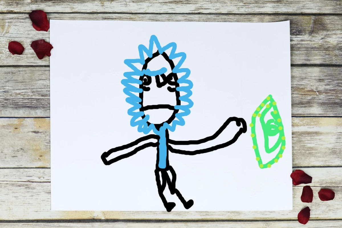 how to draw morty from rick and morty step by step