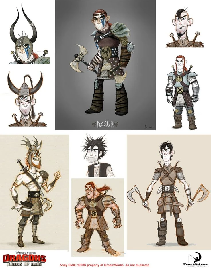 Gallery: Dagur the Deranged / Concept Art and Development | How to ...