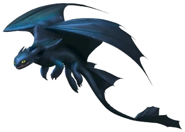 toothless dragon size