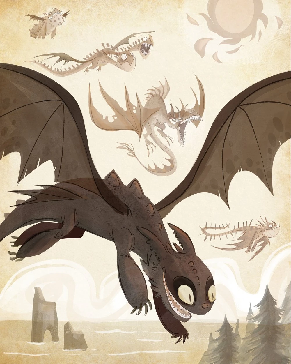 Gallery: Gronckle / Dragons: The Nine Realms | How to Train Your Dragon ...