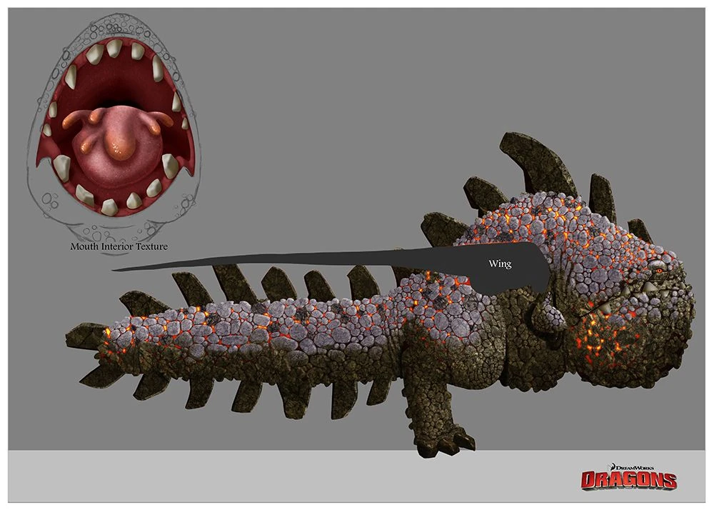 Gallery: Eruptodon | How to Train Your Dragon Wiki | Fandom