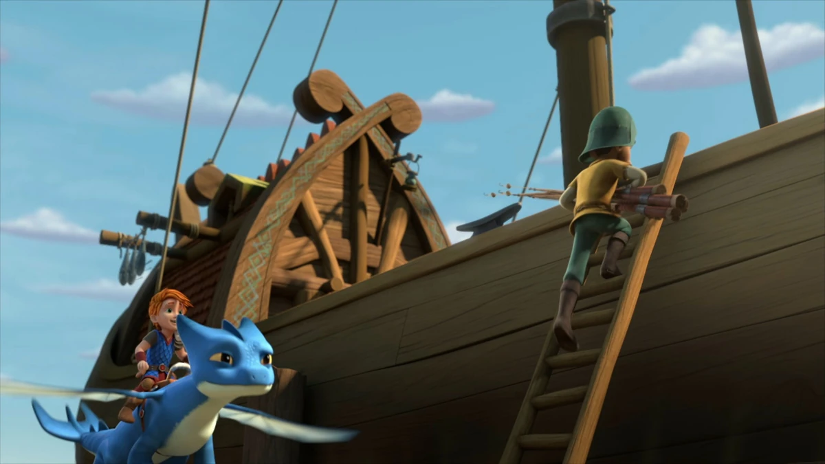 Gallery: Elbone's House Boat / Dragons: Rescue Riders, Season 5 | How ...