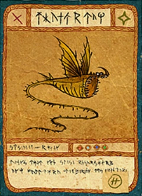 Fishlegs' Dragon Cards | How to Train Your Dragon Wiki | Fandom
