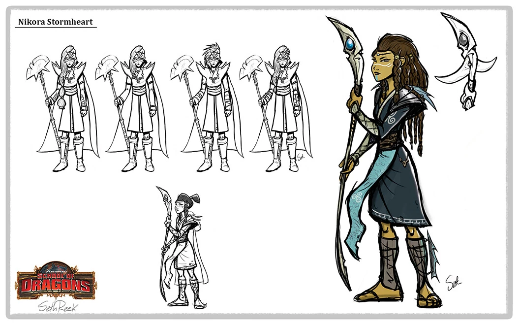 Gallery: Nikora Stormheart | How to Train Your Dragon Wiki | Fandom