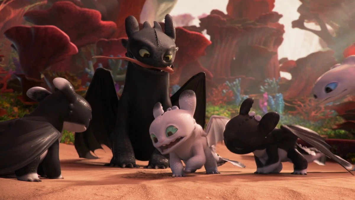 Gallery: Toothless and Light Fury's Relationship / How to Train Your ...