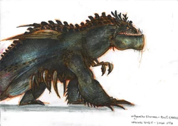 Red Death Dragon Toy