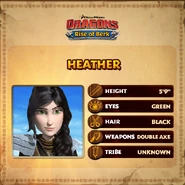 Gallery: Heather / Games | How to Train Your Dragon Wiki | Fandom