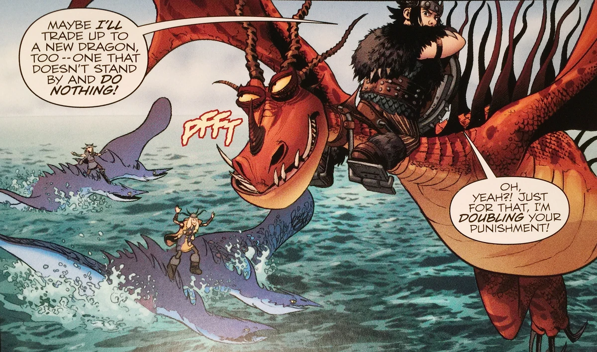 Gallery: Hookfang / Graphic Novels | How to Train Your Dragon Wiki | Fandom