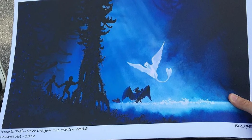 How To Train Your Dragon Toothless Concept Art