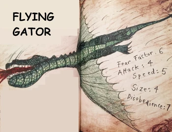 Flying Gator | How to Train Your Dragon Wiki | Fandom