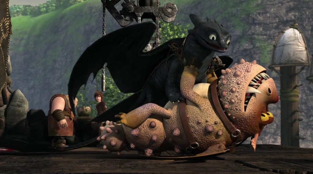 Toothless How To Train Your Dragon Sitting