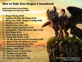 How To Train Your Dragon Original Soundtrack Cd2