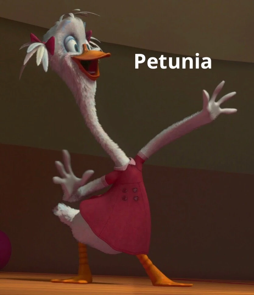 Petunia Goose Pretty | HPHS Movie Characters LOL Full 20th Minds Wiki ...