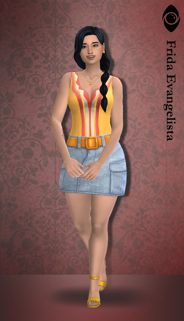 Frida Evangelista | Hosh's Sims Big Brother Wiki | Fandom