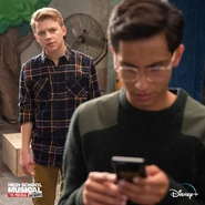 Carlos and Seb | High School Musical: The Musical: The Series Wiki | Fandom