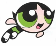 Powerpuff Girls Buttercup Flying