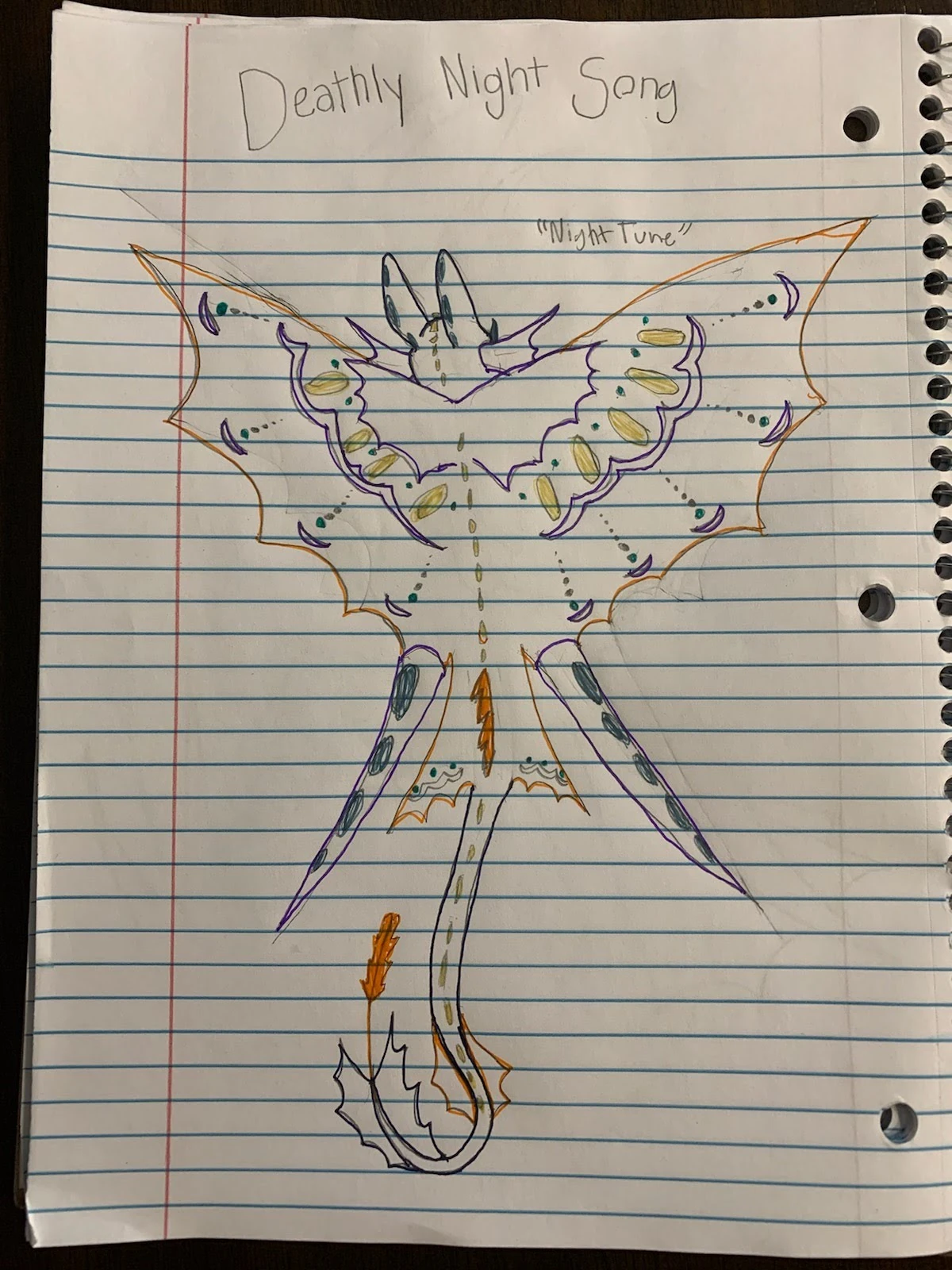 The Deathly Night Song (A 'Fury' Subspecies) | How To Train Your Dragon ...