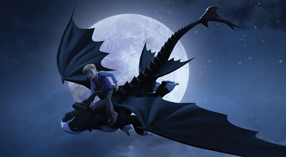 Trident-Tailed NightLight | How to Train Your Dragon Fanon Wiki | Fandom