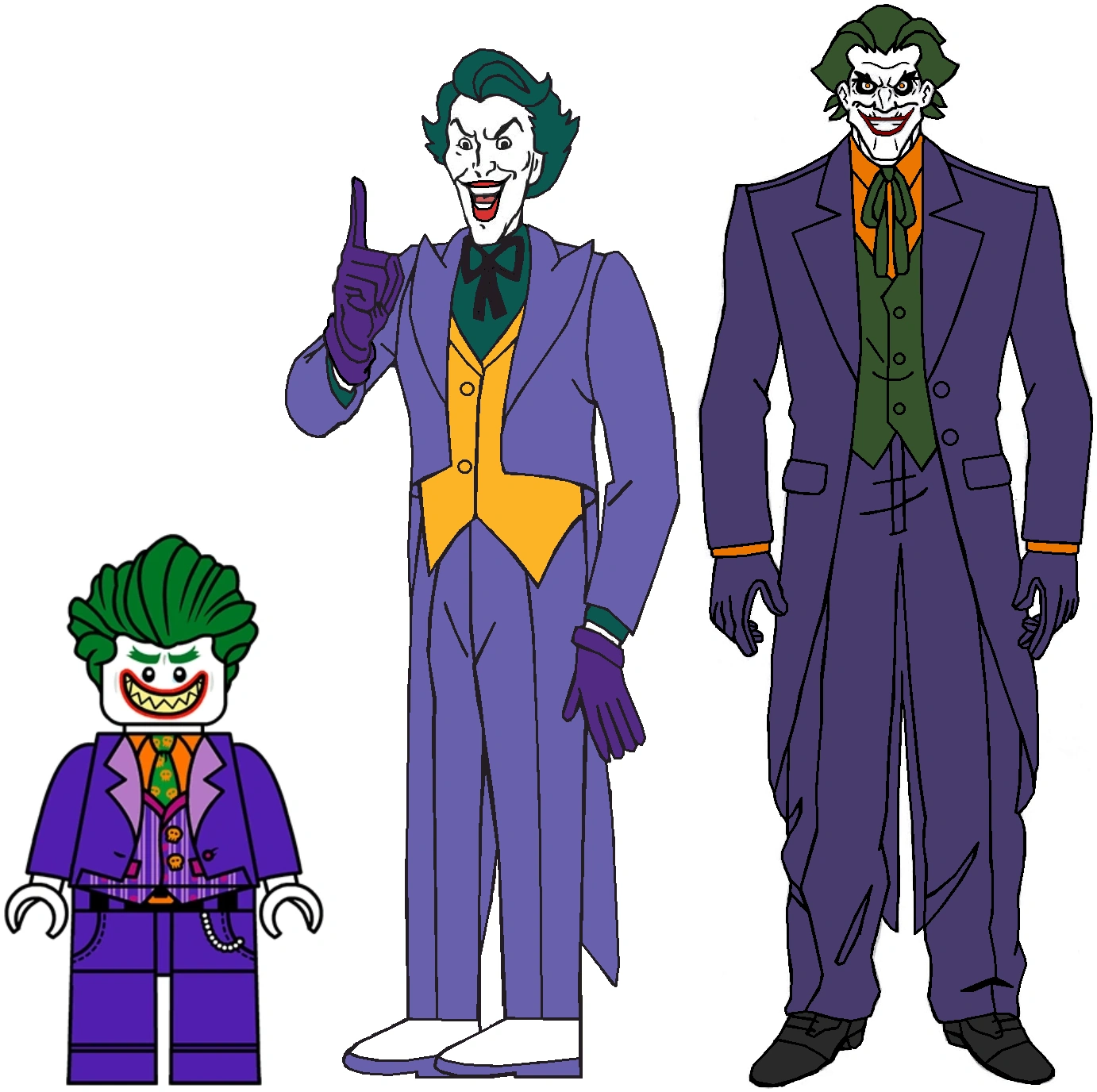 how to draw joker lego