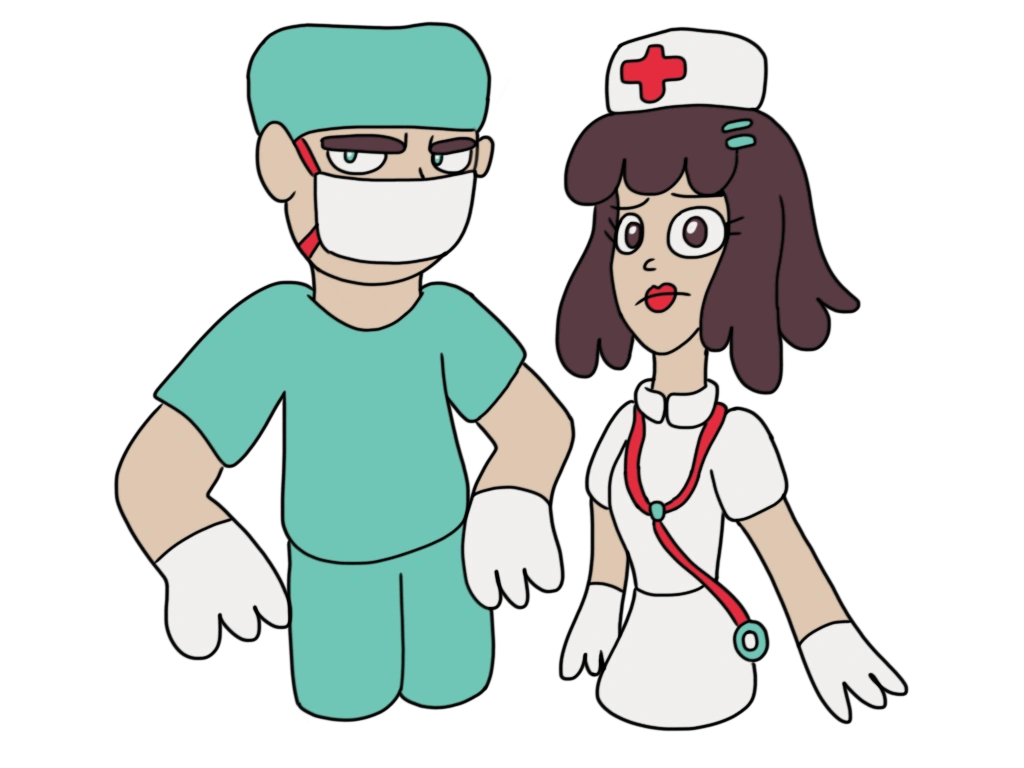Doc Holmes and Nurse Parton | Hueland Wiki | Fandom
