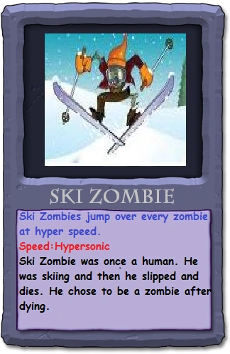 Ski Zombie | Hugo And Pac's Special Wiki | Fandom