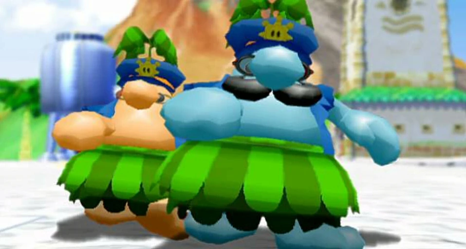 Super Mario Sunshine Characters