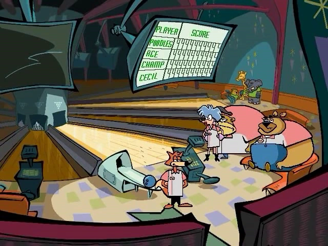 Bowling alley | Humongous Entertainment Wiki | Fandom