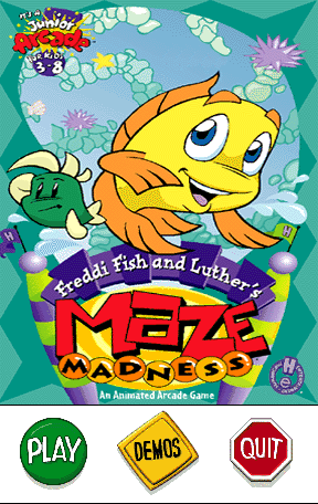 Freddi Fish and Luther's Maze Madness | Humongous Entertainment Games ...