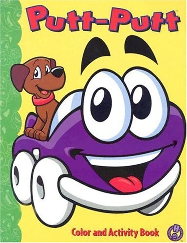 Putt-Putt Color and Activity Book | Humongous Entertainment Games Wiki ...