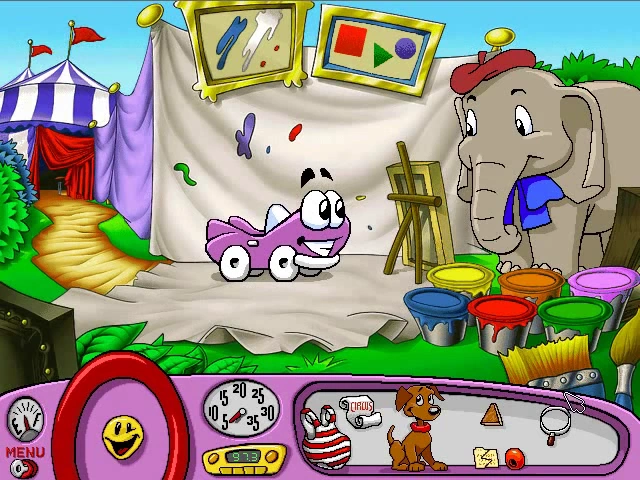 Baby Jambo's Paint Area | Humongous Entertainment Games Wiki | Fandom