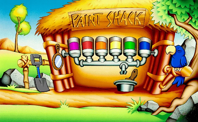 Paint Shack | Humongous Entertainment Games Wiki | Fandom