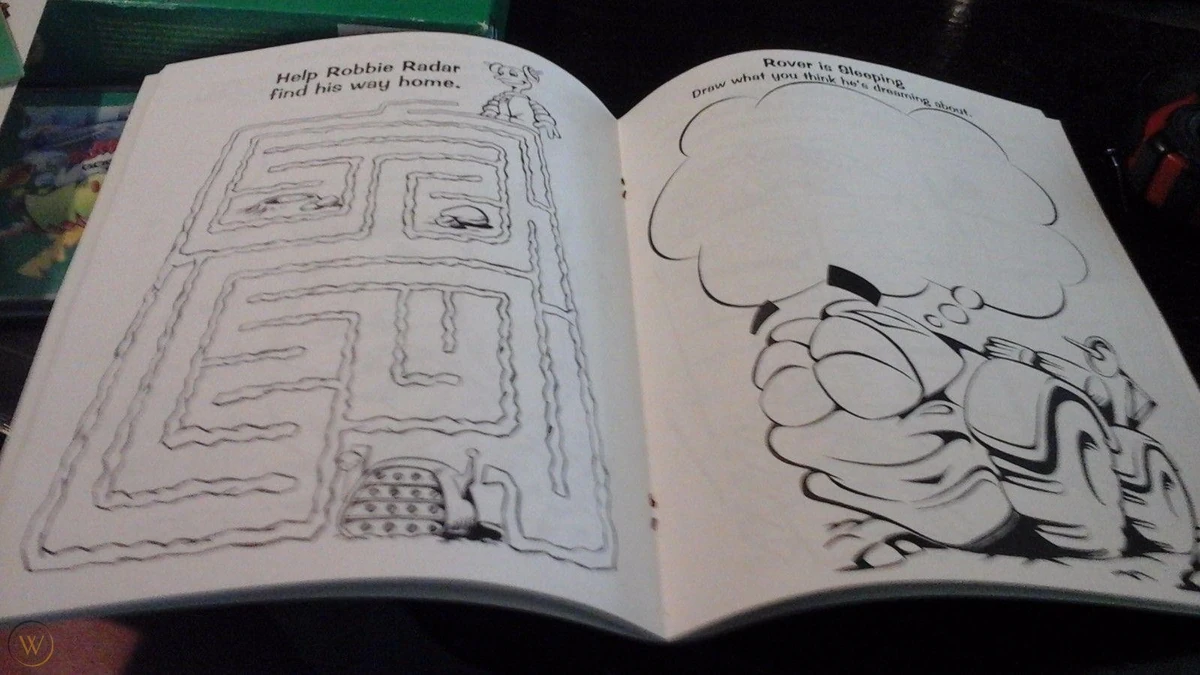 Putt-Putt Goes to the Moon Activity Book | Humongous Entertainment ...