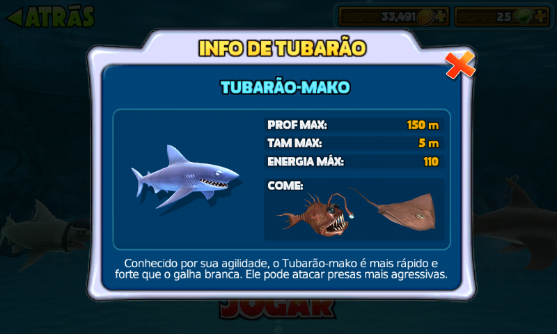 Tubarão-Mako | Wikia Hungry Shark Evolution Br | Fandom