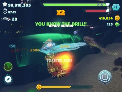 You Know The Drill | Hungry Shark Wiki | Fandom