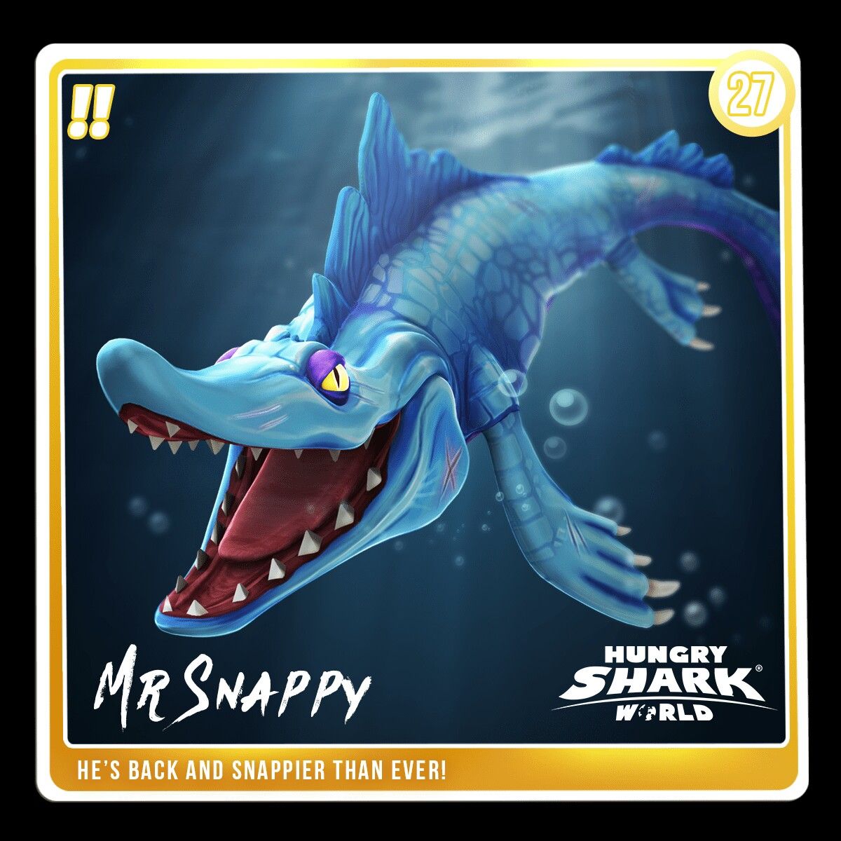 Mr Snappy (HSW) | Hungry Shark Wiki | Fandom