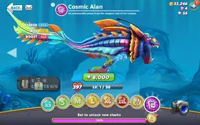 Cosmic Alan | Hungry Shark Wiki | Fandom