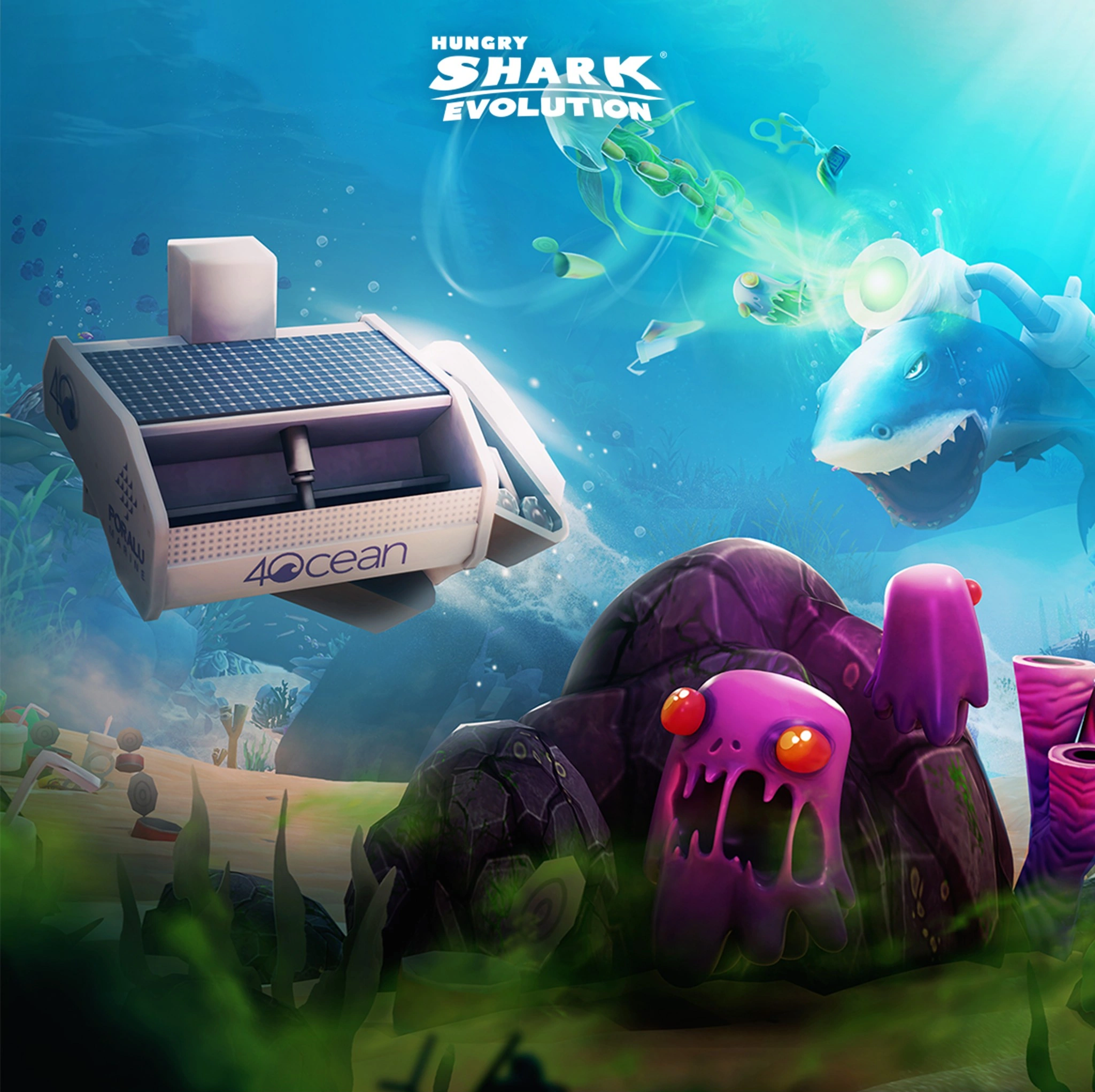 4ocean BeBot | Hungry Shark Wiki | Fandom