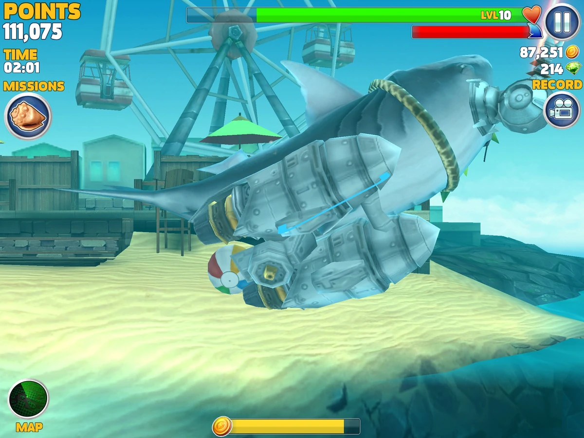 Beaching | Hungry Shark Wiki | Fandom