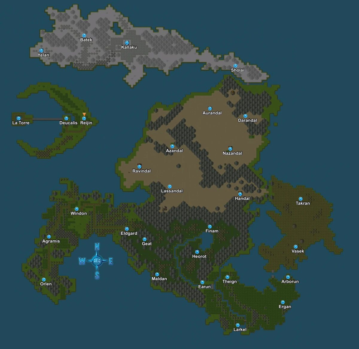 World Map | Hunter Island (ITA) Wiki | Fandom