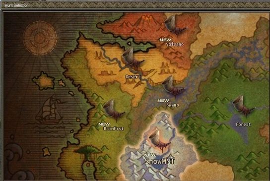 Hunt Selection | Hunter Blade Wiki | Fandom