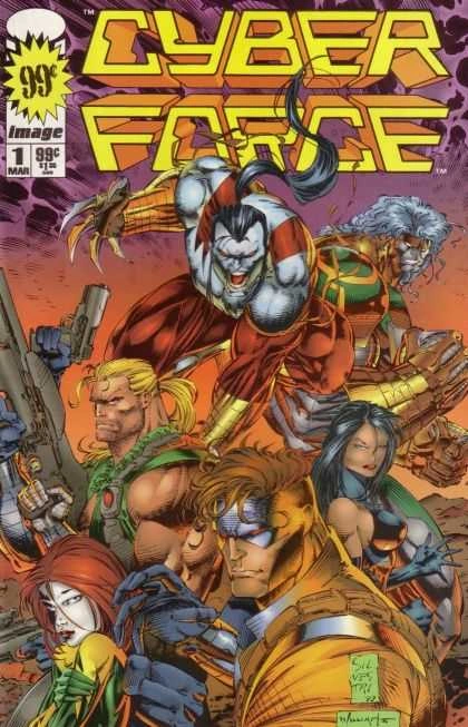 CyberForce Vol 2 1 | Hunter Killer Comics Wiki | Fandom
