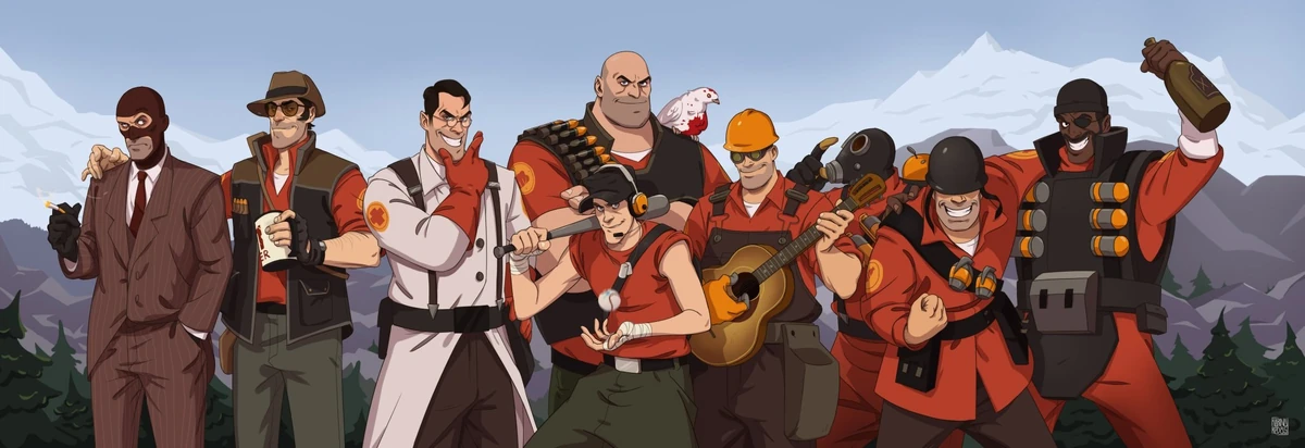 Девятка "Team Fortress" | HunterLands Вики | Fandom