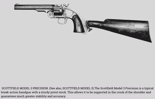 Scottfield Model 3 - Official Hunt: Showdown Wiki