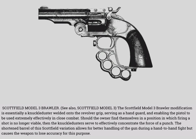Scottfield Model 3 - Official Hunt: Showdown Wiki