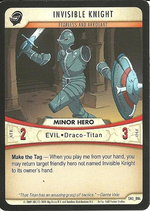 Invisible Knight/TCG | Huntik Wiki | Fandom
