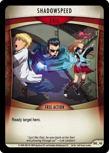 Shadowspeed/TCG | Huntik Wiki | Fandom