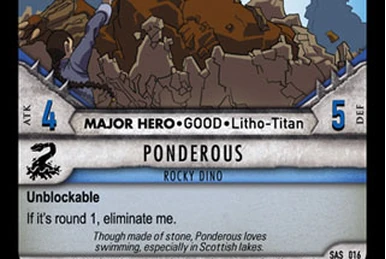 Ponderous Definition