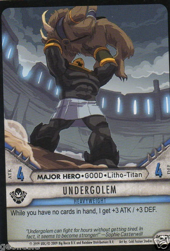 Undergolem/TCG | Huntik Wiki | Fandom